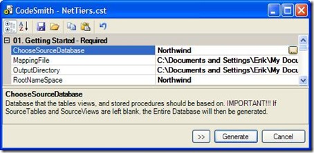 Everything SQL Server Compact: Getting started with a CodeSmith ...